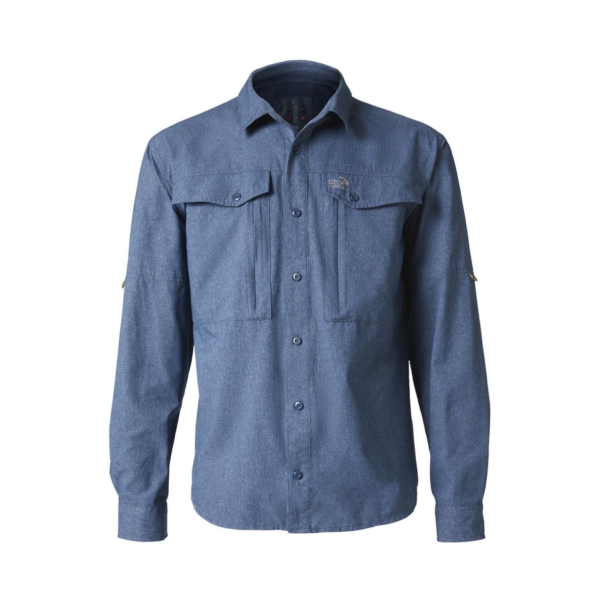 Zulo2 Long Sleeve Blue - Zulo - Geoff Anderson